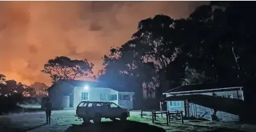 Emergency teams remain on high alert following Voëlklip fire - PressReader