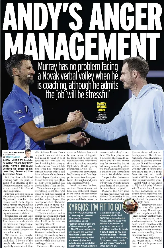 ANDY’S ANGER MANAGEMENT - PressReader