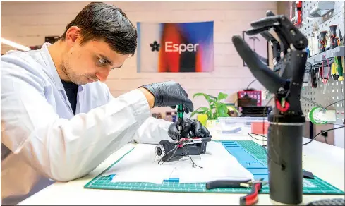 Bionic prostheses empowering wounded Ukrainian soldiers - PressReader