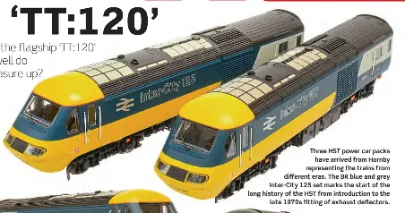 Unboxing impression­s HST for ‘TT:120’ - PressReader