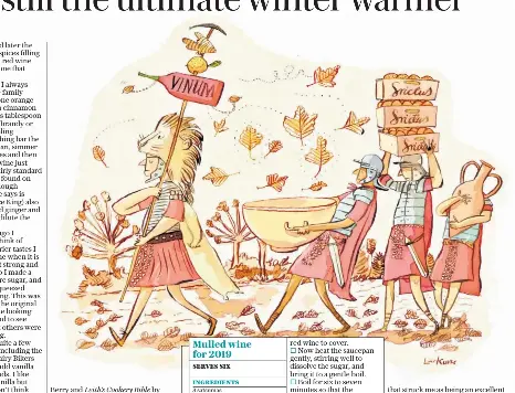 Mulled wine is still the ultimate winter warmer - PressReader