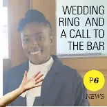 WEDDING RING AND A CALL TO THE BAR - PressReader