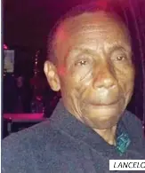 LANCELOT MAPFUMO DIES - PressReader