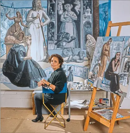 Dive into Rego’s extraordin­ary panorama, freed from the dining room - PressReader