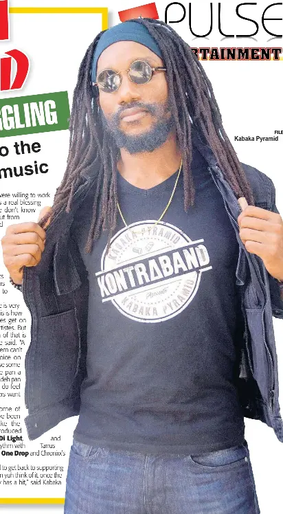 Kabaka Pyramid WANTS MORE JUGGLING - PressReader