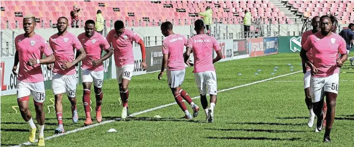 Vilakazi positive of getting three points against Chiefs - PressReader