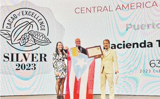 Medalla de plata para el cacao boricua - PressReader
