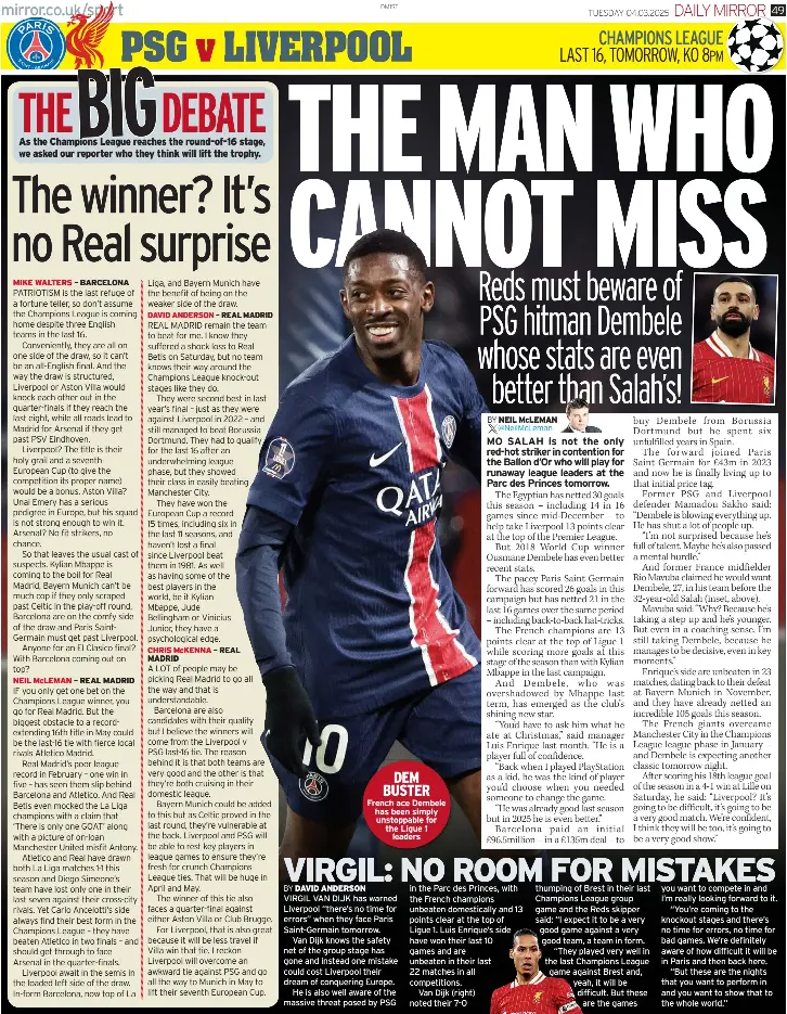 THE MAN WHO CANNOT MISS - PressReader