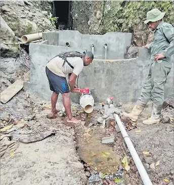 Villagers have access to new clean sources Water to the people ...