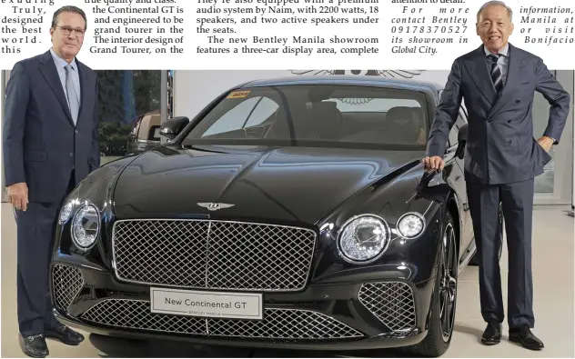The new Bentley Continenta­l GT has finally arrived - PressReader