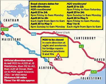 Bridge repairs to shut motorway - PressReader