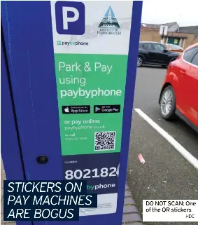 More scam QR codes discovered at car parks - PressReader