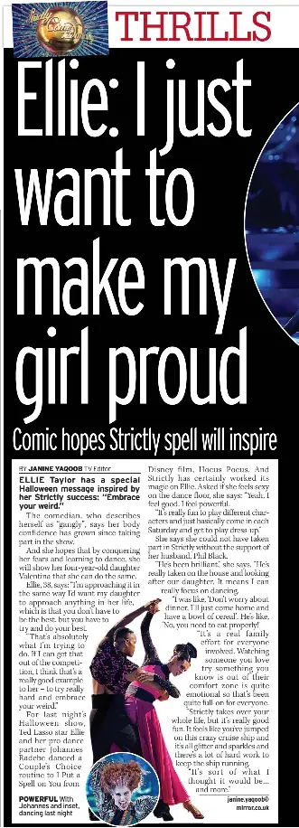 Ellie: I just want to make my girl proud - PressReader