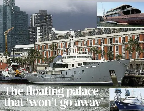 The floating palace that ‘won’t go away’ - PressReader