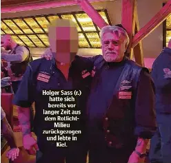 „Chikago-Bande“: Holger Sass tot - PressReader