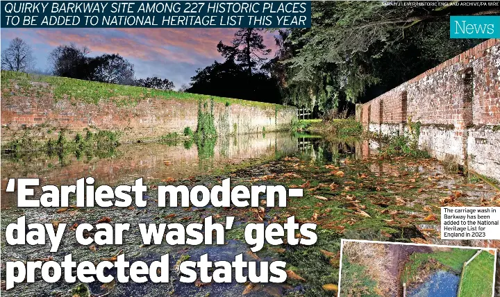 ‘Earliest modernday car wash’ gets protected status - PressReader