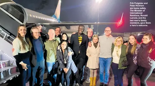 South African engineers freed from Equatorial Guinea hellhole - PressReader