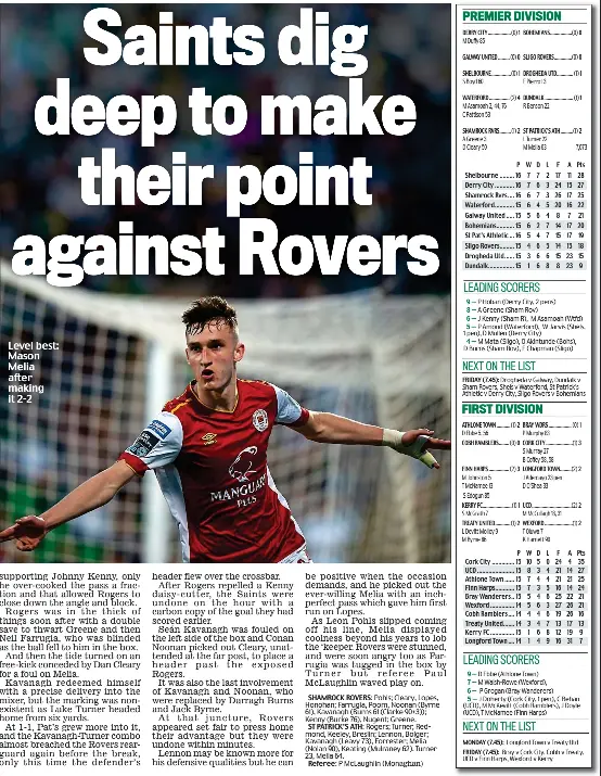 Saints dig deep to make their point against Rovers - PressReader