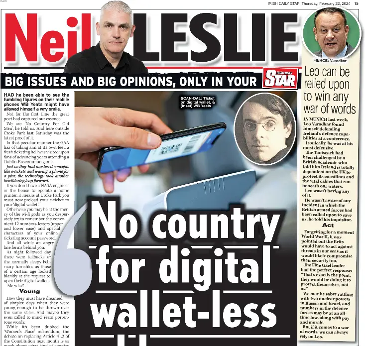 Leo can be relied upon to win any war of words - PressReader