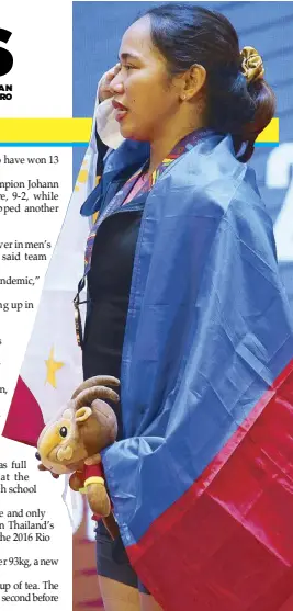 CHAMP BRINGS THRILL, JOY, GOLD - PressReader