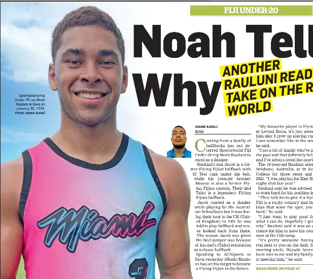 Noah Tells Why - PressReader