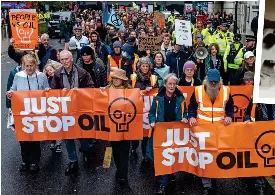 Now the ‘youth wing’ of Just Stop Oil plots chaos on Tube - PressReader