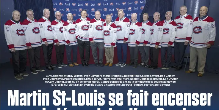 Martin St-Louis se fait encenser par le légendaire Ken Dryden - PressReader