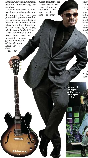 Ernie Smith promises fans ‘unforgetta­ble experience’ - PressReader