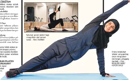 Sejauh mana senaman ‘pilates’ bantu bina otot? - PressReader