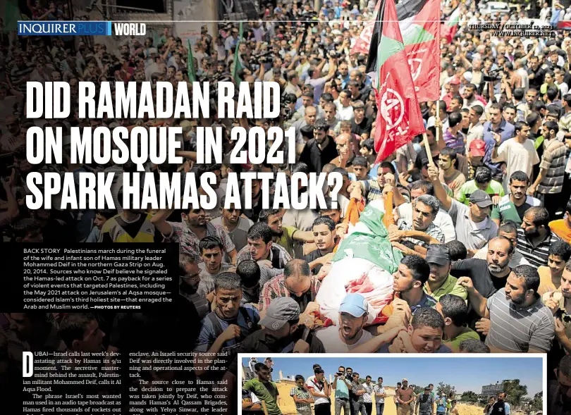 DID RAMADAN RAID ON MOSQUE IN 2021 SPARK HAMAS ATTACK? - PressReader