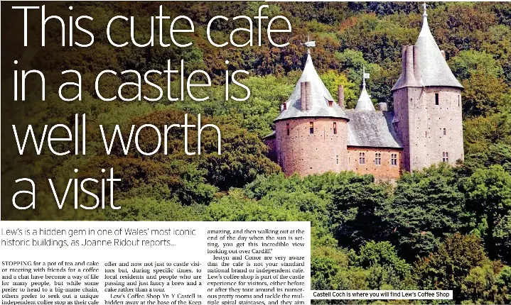 This cute cafe in a castle is well worth a visit - PressReader