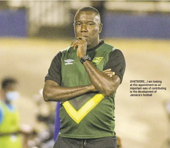 Whitmore relishes Mount Pleasant challenge - PressReader