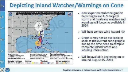 Scary hurricane forecast cone is getting a makeover - PressReader