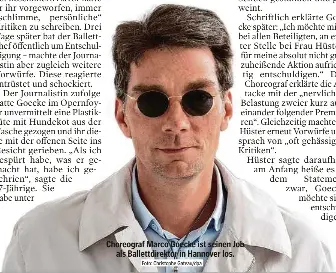 Oper feuert Kot-Schmierer - PressReader