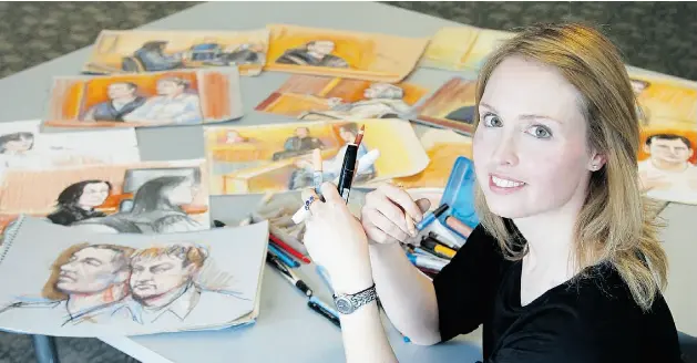 The courtroom artist - PressReader