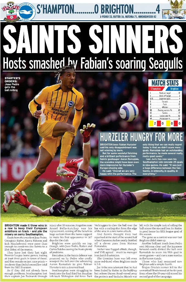 SAINTS SINNERS - PressReader