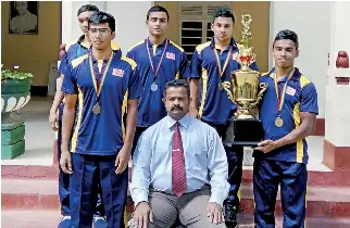 Walala A. Ratnayake Central -- an emerging force in Wrestling - PressReader