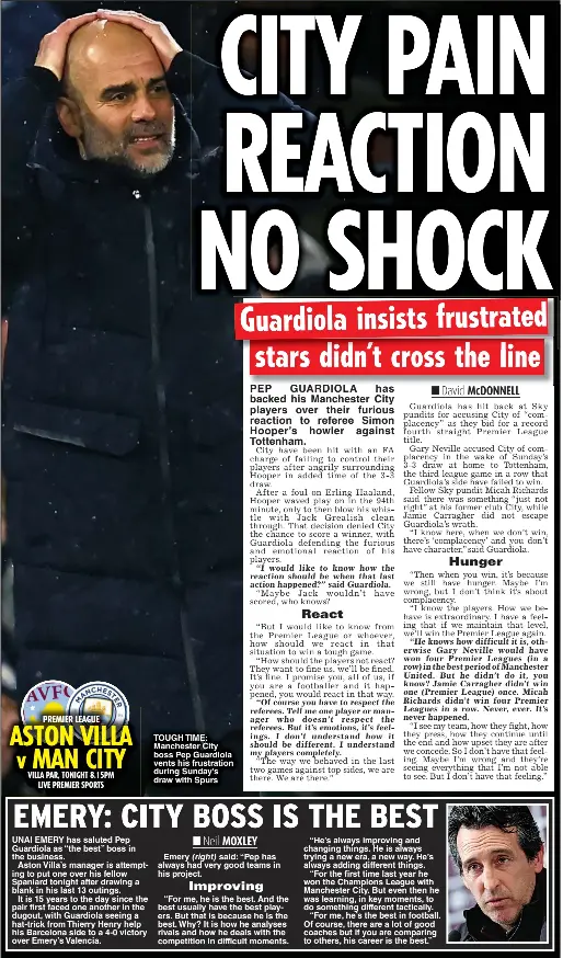 CITY PAIN REACTION NO SHOCK - PressReader