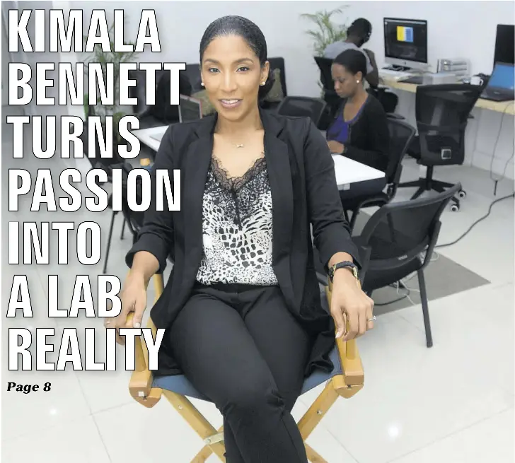 KIMALA BENNETT TURNS PASSION INTO A LAB REALITY - PressReader