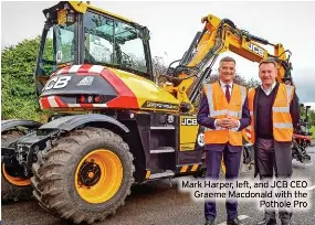 JCB is praised by Transport Minister for its innovative ‘pothole fixer ...