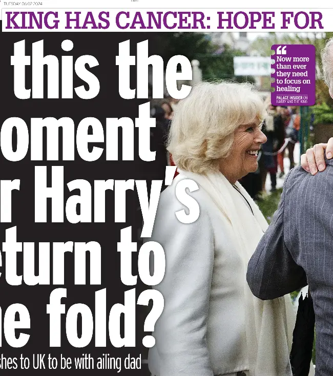 Is this the moment for Harry’s return to the fold? - PressReader