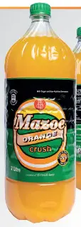 POPULAR MAZOE DRINK ROLLS OFF LOCAL PRODUCTION LINE - PressReader