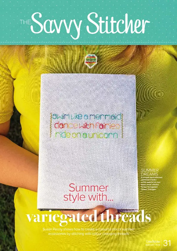 Summer style with... variegated threads - PressReader