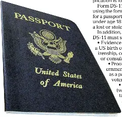 US citizen travel and passport renewal informatio­n - PressReader