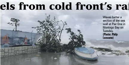 West reels from cold front’s rain, wind - PressReader