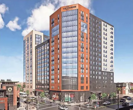 Zoning change gives new life to Osu-area 16-story high rise - PressReader