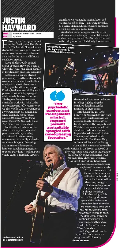 JUSTIN HAYWARD - PressReader