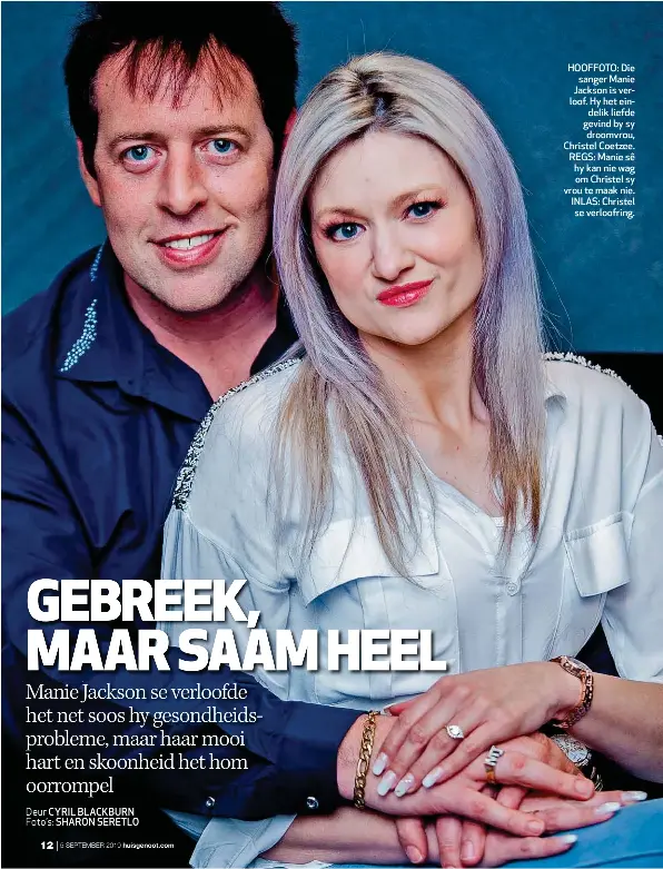 Manie en sy verloofde nou saam heel - PressReader