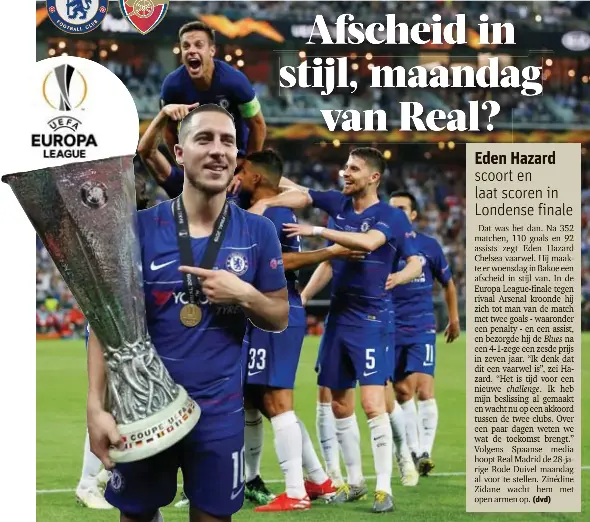 Afscheid in stijl, maandag van Real? - PressReader