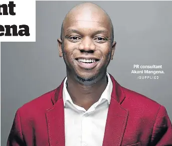 It’s time to reinvent ourselves – Mangena - PressReader